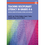 Teaching Disciplinary Literacy in Grades K-6 | William Carey University ...