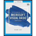 Programming With Microsoft Visual Basic 2019/2022 | Liberty University Official Bookstore