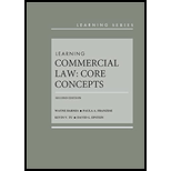 Learning Commercial Law: Core Concepts | Texas A&M School of Law