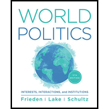 World Politics - With Access | University of Tennessee at Martin Bookstore