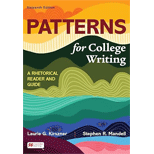 Patterns For College Writing | Modesto Junior College