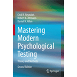 Mastering Modern Psychological Testing: Theory and Methods | Barnes ...