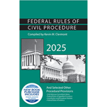 Federal Rules of Civil Procedure '25 - With Access | Louisiana State ...