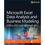 Microsoft Excel Data Analysis and Business Modeling (Pearson+ ...