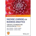 Machine Learning for Business Analytics: Concepts, Techniques and Applications in Python ...